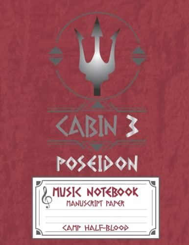 Music Manuscript Notebook for members of Cabin #3 in Camp Half Blood ...