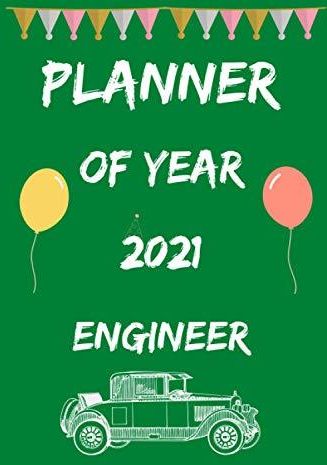PLANNER FOR ENGINEER NOTEBOOK: engineer journal ,Diary To Write In ...