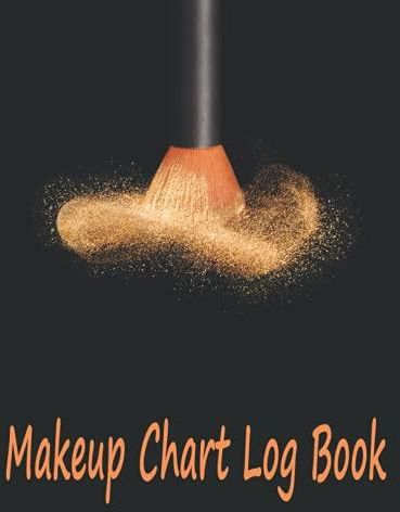 Makeup Chart Notebook: Make-up Practice Chart Book. Professional Blank ...