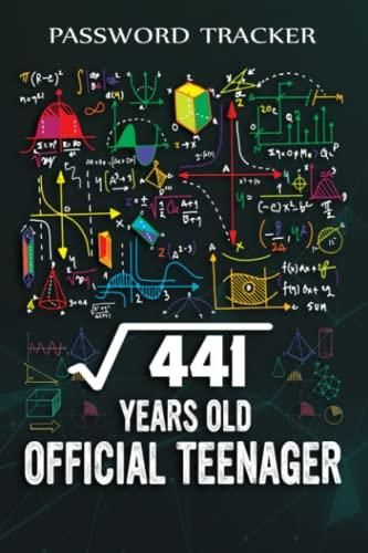Password Tracker :Square Root Of 441 21 Years Old Official Birthday ...