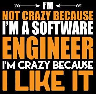 I’M not Crazy Because I’M a Software Engineer I’M Crazy Because I Like ...