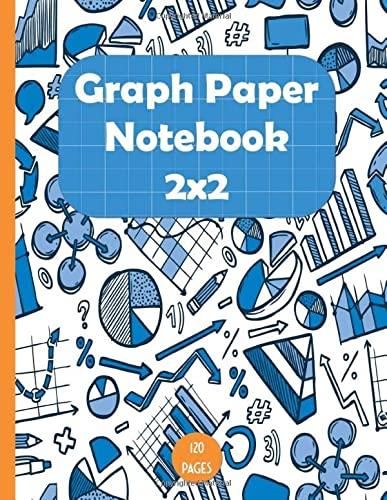 Graph Paper Math Composition Notebook - Business Charts 1/2 inch Square ...