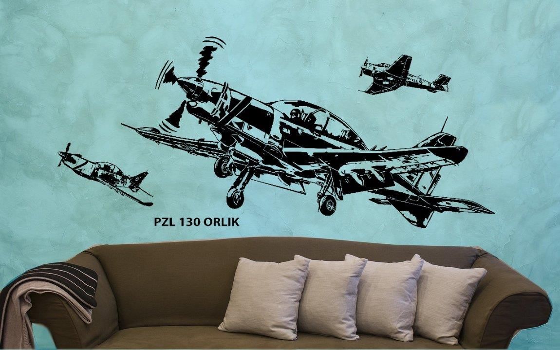 Naklejka samolot PZL130 Orlik, Bies 150x70cm nr.21 - Ceny i opinie ...