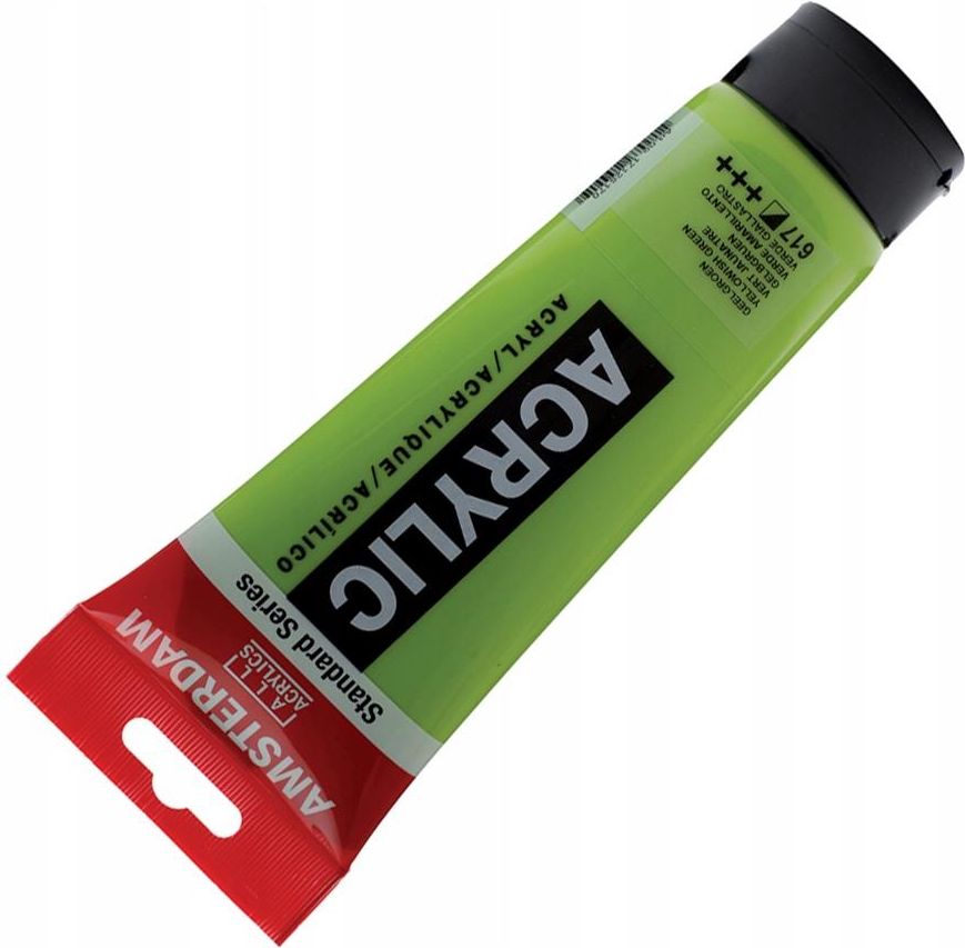 Talens Amsterdam farba akryl 250ml 617 yello grn - Ceny i opinie - Ceneo.pl
