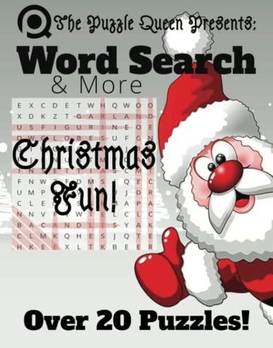 The Puzzle Queen Presents: Word Search: Christmas Fun - Literatura ...