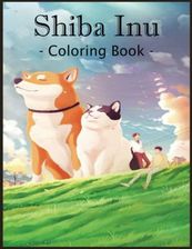 Shiba Inu Coloring Book: 110 Easy Shiba Inu Coloring Pages, Use for ...