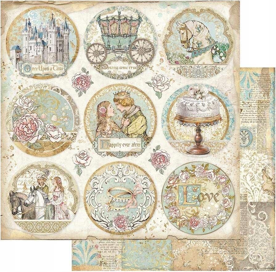 Arkusz 30x30 Stamperia Sleeping Beauty Rounds (sbb - Ceny i opinie ...