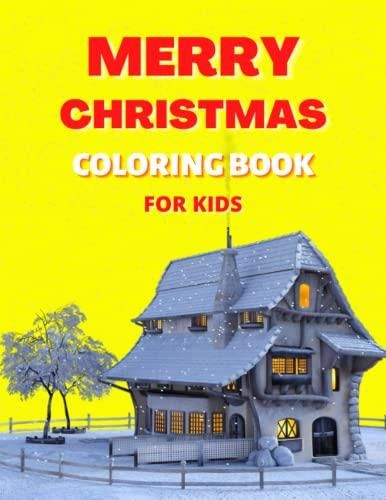 Merry christmas coloring book for kids: 50 page Easy To Color/funny ...
