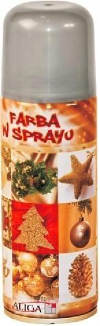 Farba w sprayu spreju srebrna 250ml 85g srebro - Ceny i opinie - Ceneo.pl