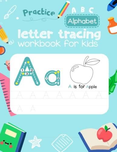 26 Letter tracing workbook for kids: Letter tracing Alphabet ...