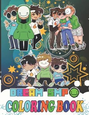 dream smp coloring pages