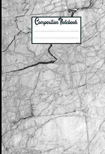 Marble Composition Notebook, Wide Ruled Paper Notebook Journal: for ...