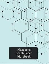 Hexagonal Graph Paper Notebook : 1/2 inch Hexagons Graph Paper ...