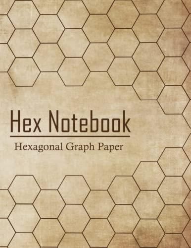 HEX NOTEBOOK: CarboLab Notebook Hexagonal Graph Paper-For Drawing ...