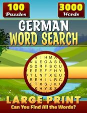German Word Search: Large Print. German Puzzle Book. German Word Search ...