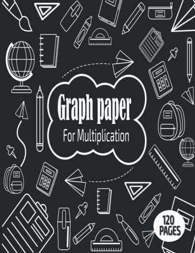 Graph paper for Multiplication 1/2 inch squares: Graph Paper ...