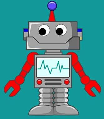 NOTEBOOK: ROBOT JOURNAL 6X9 INCH NOTEBOOK. 120 WIDE RULE PAGES ...