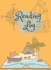 Reading log: Reading log Pirate theme, Child-friendly Layout with 8 ...
