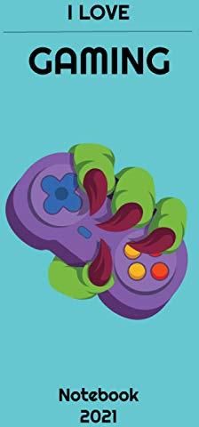 Gaming Notebook 2021: 6x9 lined Journal for Gamers, Streamer and Gaming ...