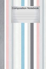 Composition Notebook: Wide Ruled Lined Paper: Pastel stripes. Workbook ...