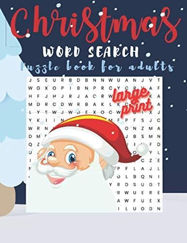 Christmas Wordsearches Puzzle Books for Adults Large Print: Christmas ...