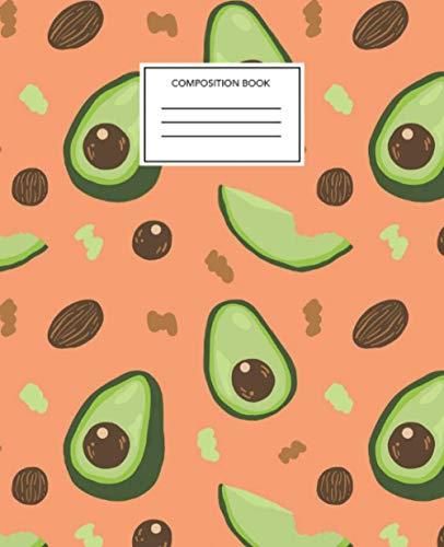 Composition Notebook: Avocado Notebook For Boys College Ruled Notebook ...
