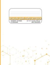 Organic Chemistry: Hexagonal Grid Graph Paper Notebook: 1/4 Inch ...