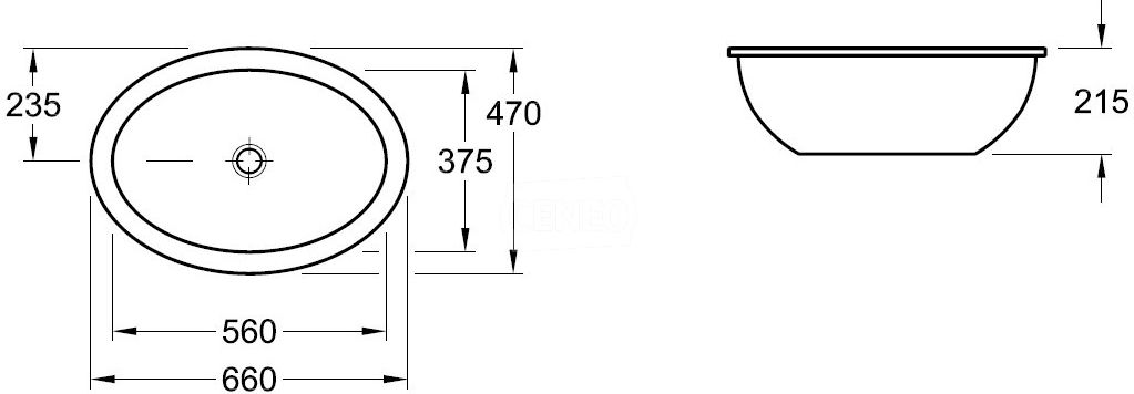Umywalka Villeroy&Boch Loop & Friends 56x37,5 61613001 - Opinie i ceny ...