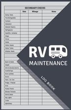 RV Maintenance Log Book: RV Repair and Maintenance Checklist , Service ...