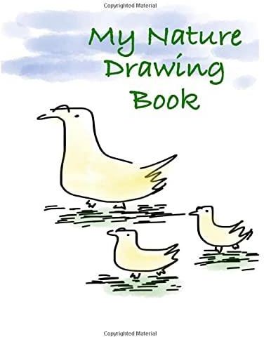 My Nature Drawing Book: Nature Sketchbook For Kids. Fun outdoor ...