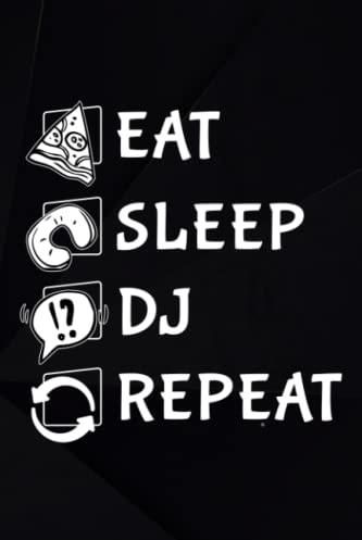 Bowling Score Book - Eat Sleep DJ Disc Jockey Funny DeeJay Cool Gift ...