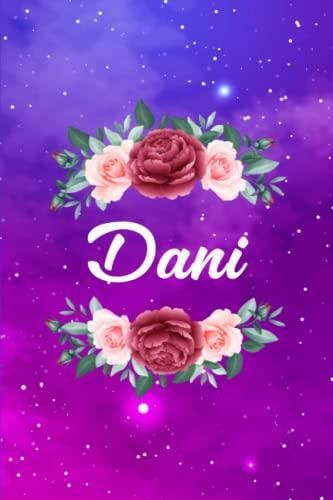 Dani Lined Writing Notebook (6'x9'): Notebook with Personalized Name of ...