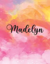 Madelyn: Personal Name Dot Gird , The Notebook For Writing Journal or ...
