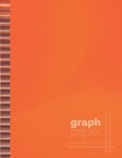 Graph Paper Notebook Orange: Math, Science and Drafting Notebook for ...
