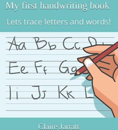 My first handwriting book: Lets trace letters and words! - Literatura ...