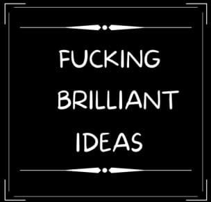 Fucking Brilliant Ideas: Blank Lined Notebook-6x9 in,100 Pages-Funny Gag Notebook Gift- Joke ...