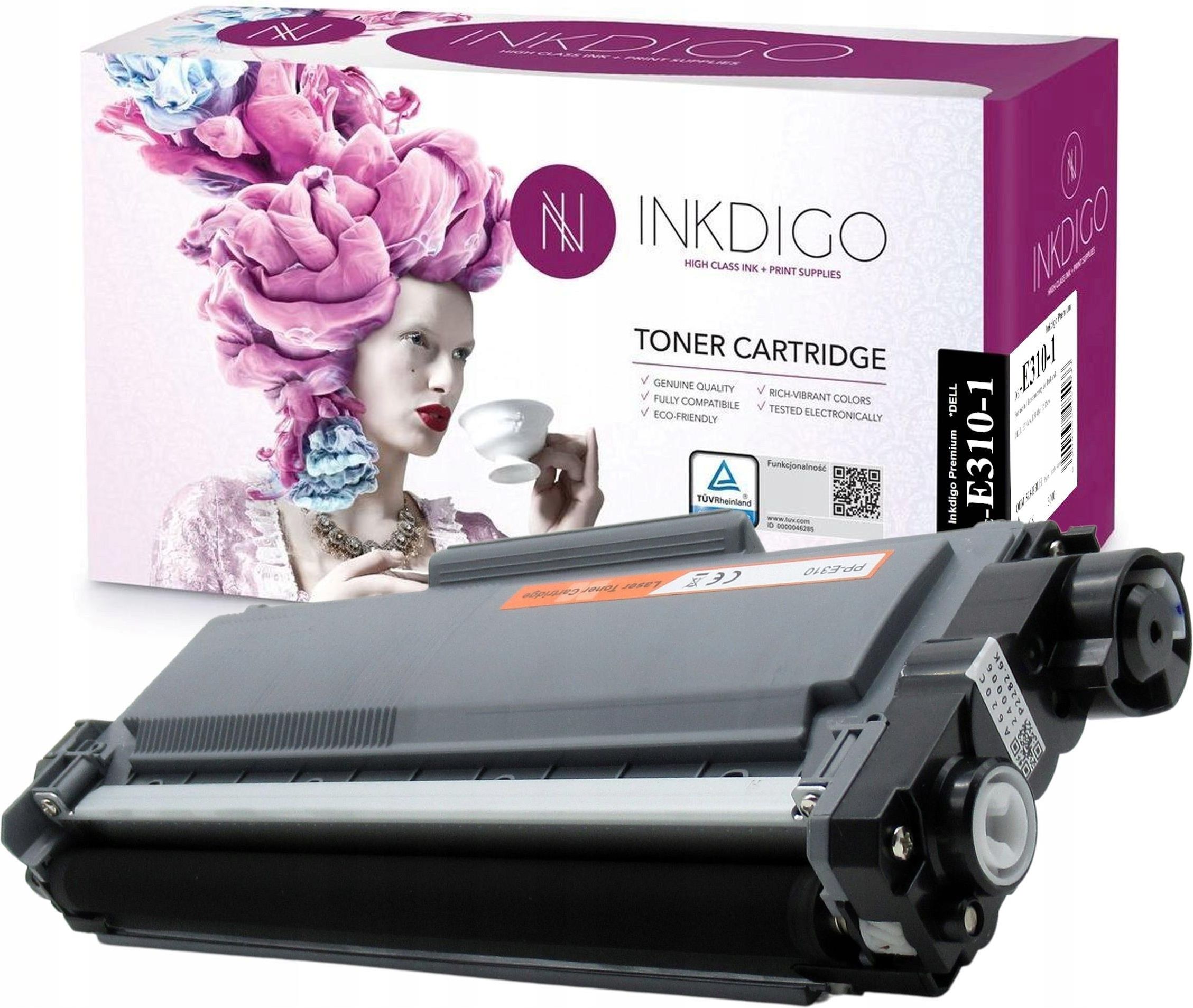 Zamiennik 593-BBLH do drukarki Dell E310 E310dw - Opinie i ceny na Ceneo.pl