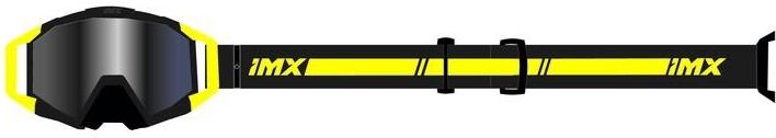 Gogle motocyklowe Imx Gogle Sand Grey Matt/Fluo Yellow Szyba Silver ...