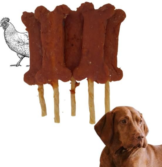 Karma Happy Snacky Przysmak Dla Psa Kurczak Na Patyku Lizak 500G - Ceny ...