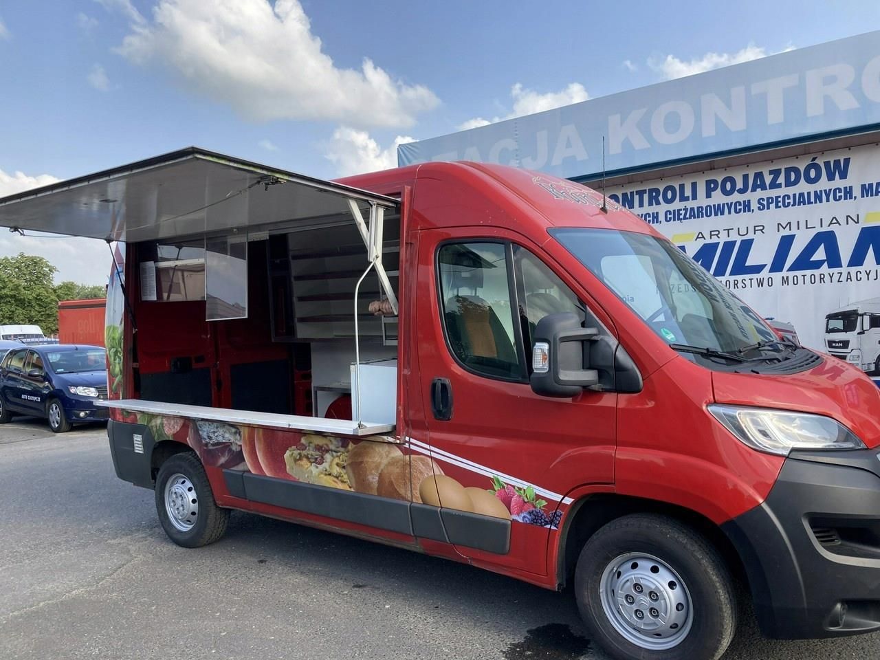 Fiat Ducato Autosklep Foodtruck Food truck skle - Opinie i ceny na Ceneo.pl