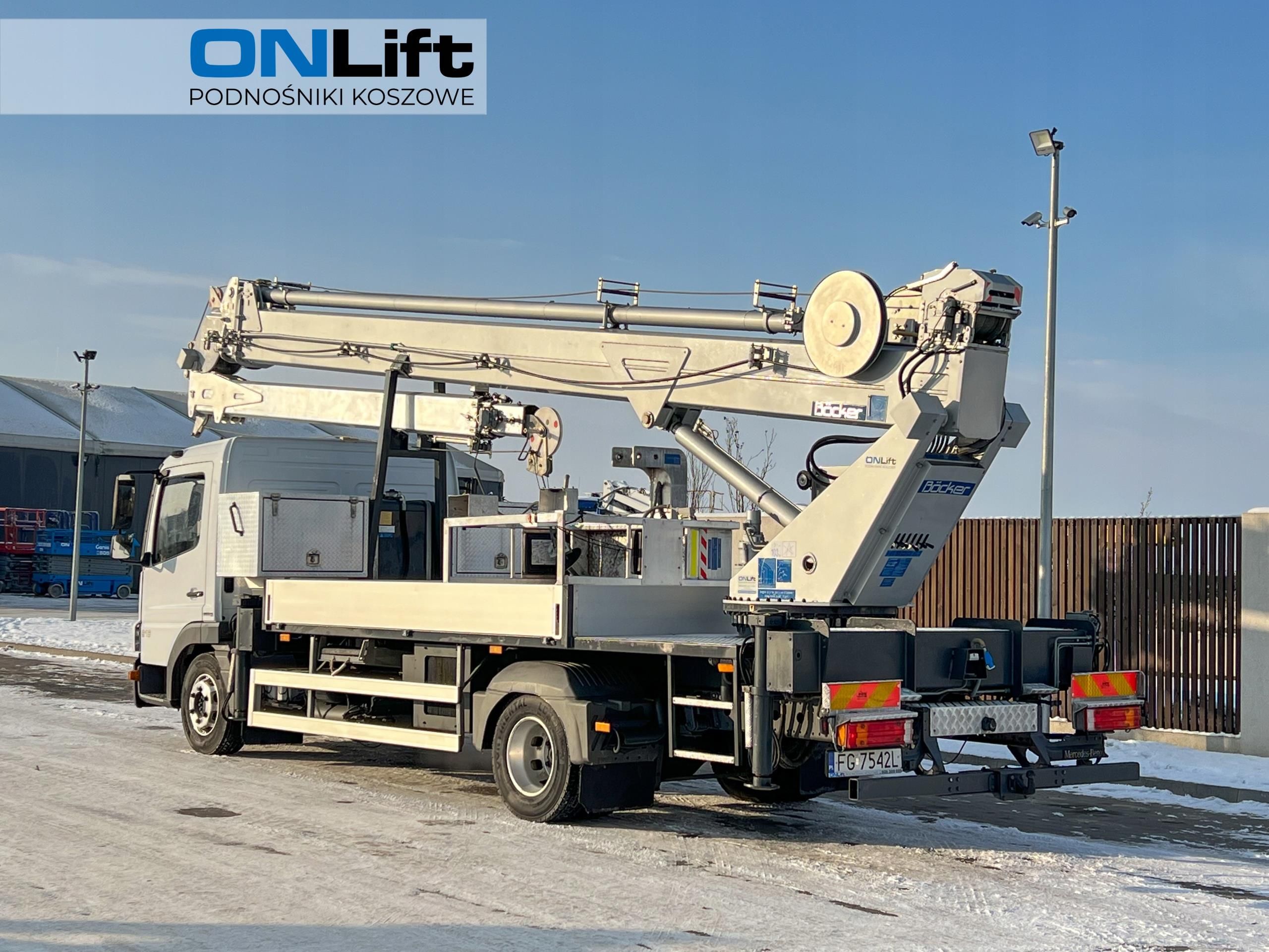 Żuraw dekarski Böcker AK35/3000 + kosz - ONLift - Opinie i ceny na Ceneo.pl