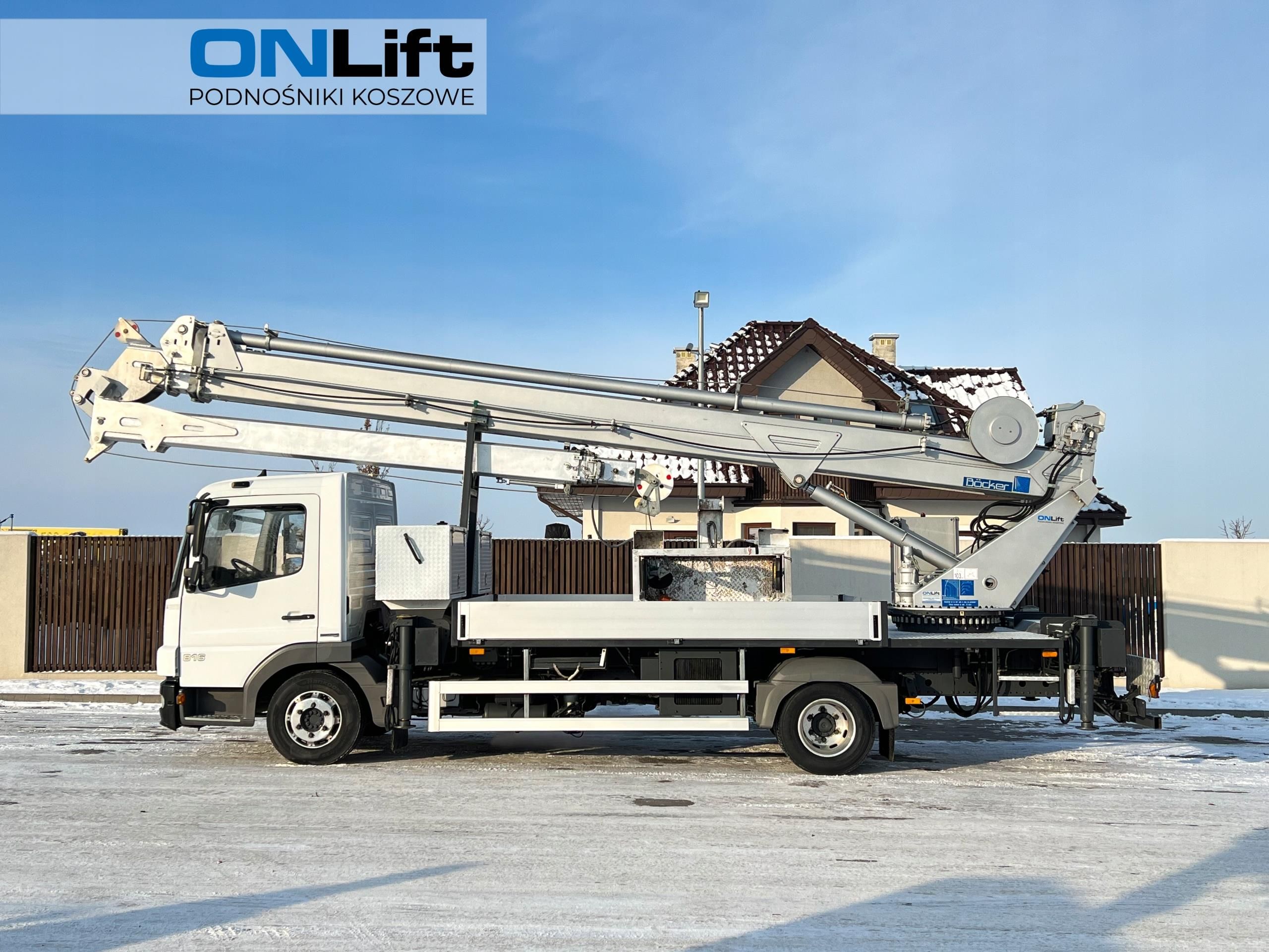 Żuraw dekarski Böcker AK35/3000 + kosz - ONLift - Opinie i ceny na Ceneo.pl