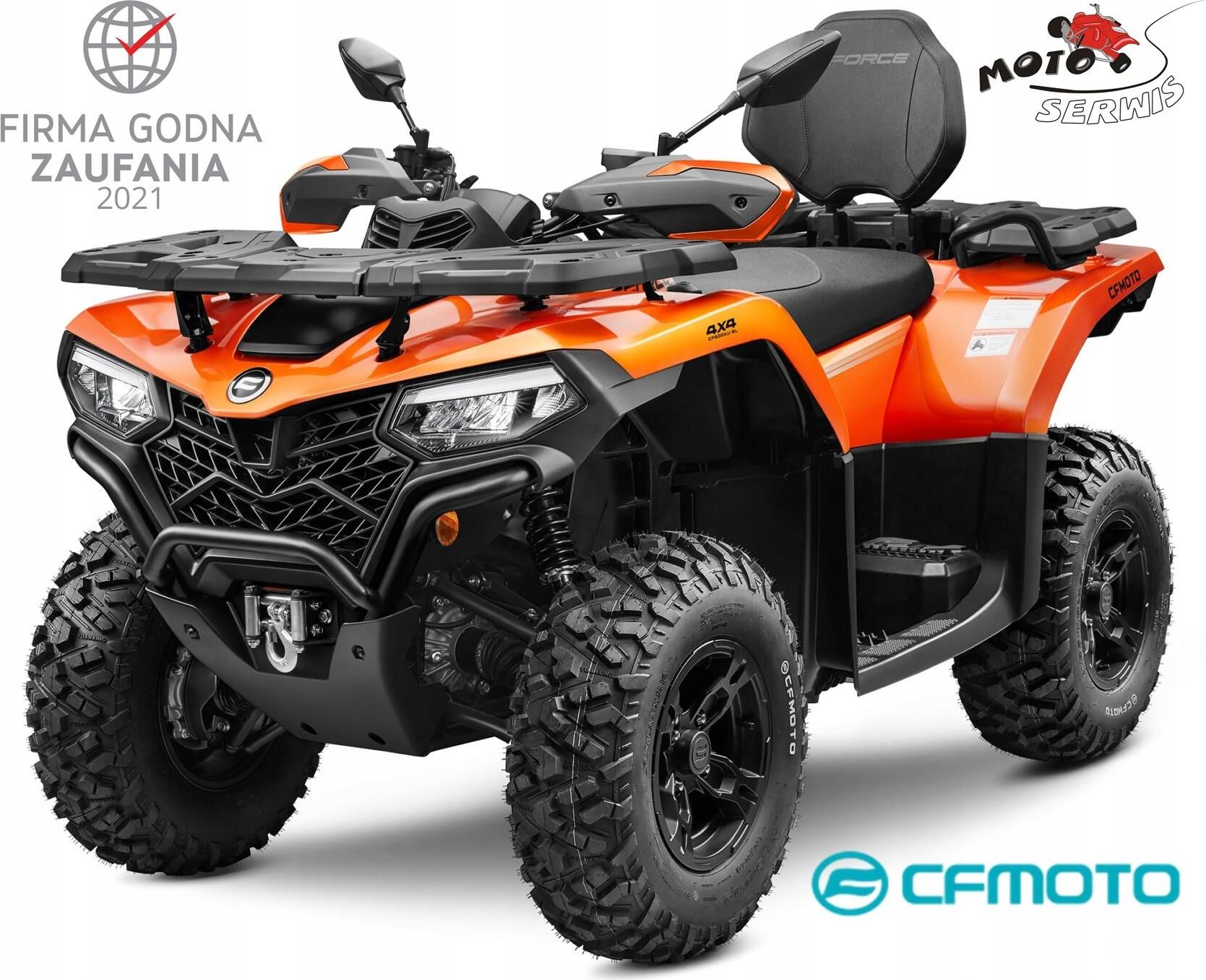 Quad CF Moto 520 NEW !!! pług lub kufer GRATIS !!! - Opinie i ceny na ...