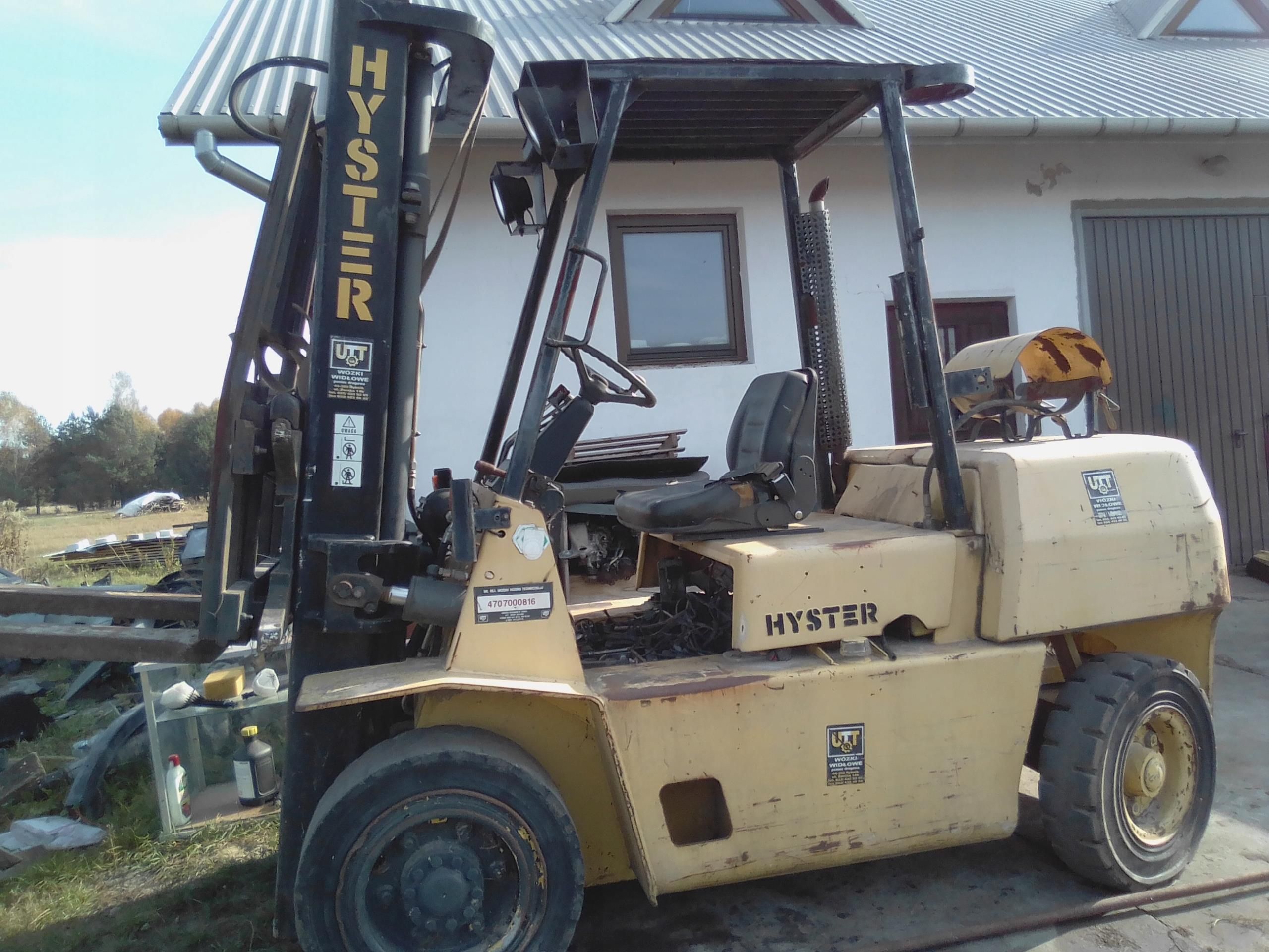 Hyster wózek widłowy Widlak silnik 4.3 V6 Vortec - Opinie i ceny na ...
