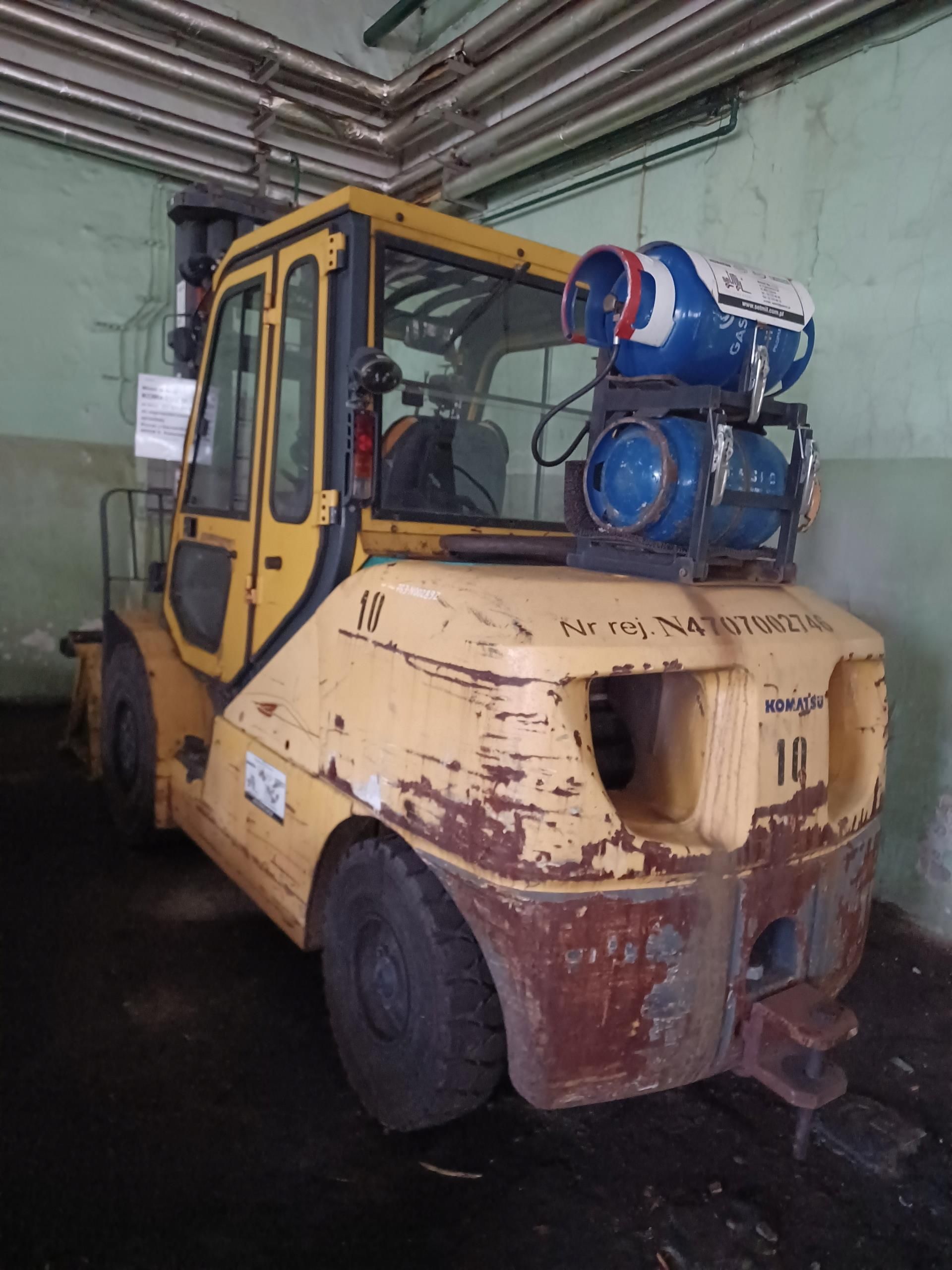 Wózek widłowy Komatsu FG50AT-10 - Opinie i ceny na Ceneo.pl