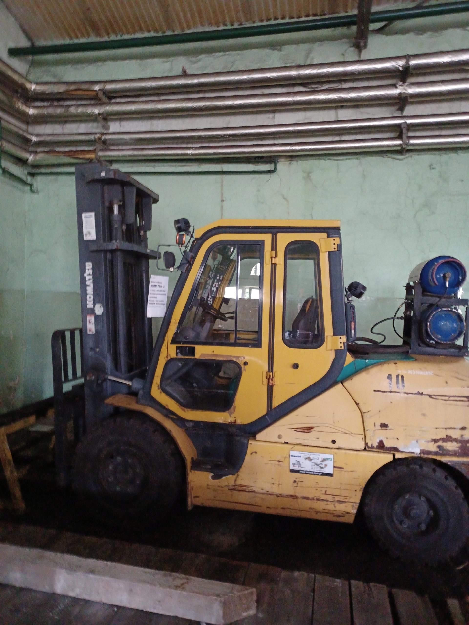 Wózek widłowy Komatsu FG50AT-10 - Opinie i ceny na Ceneo.pl