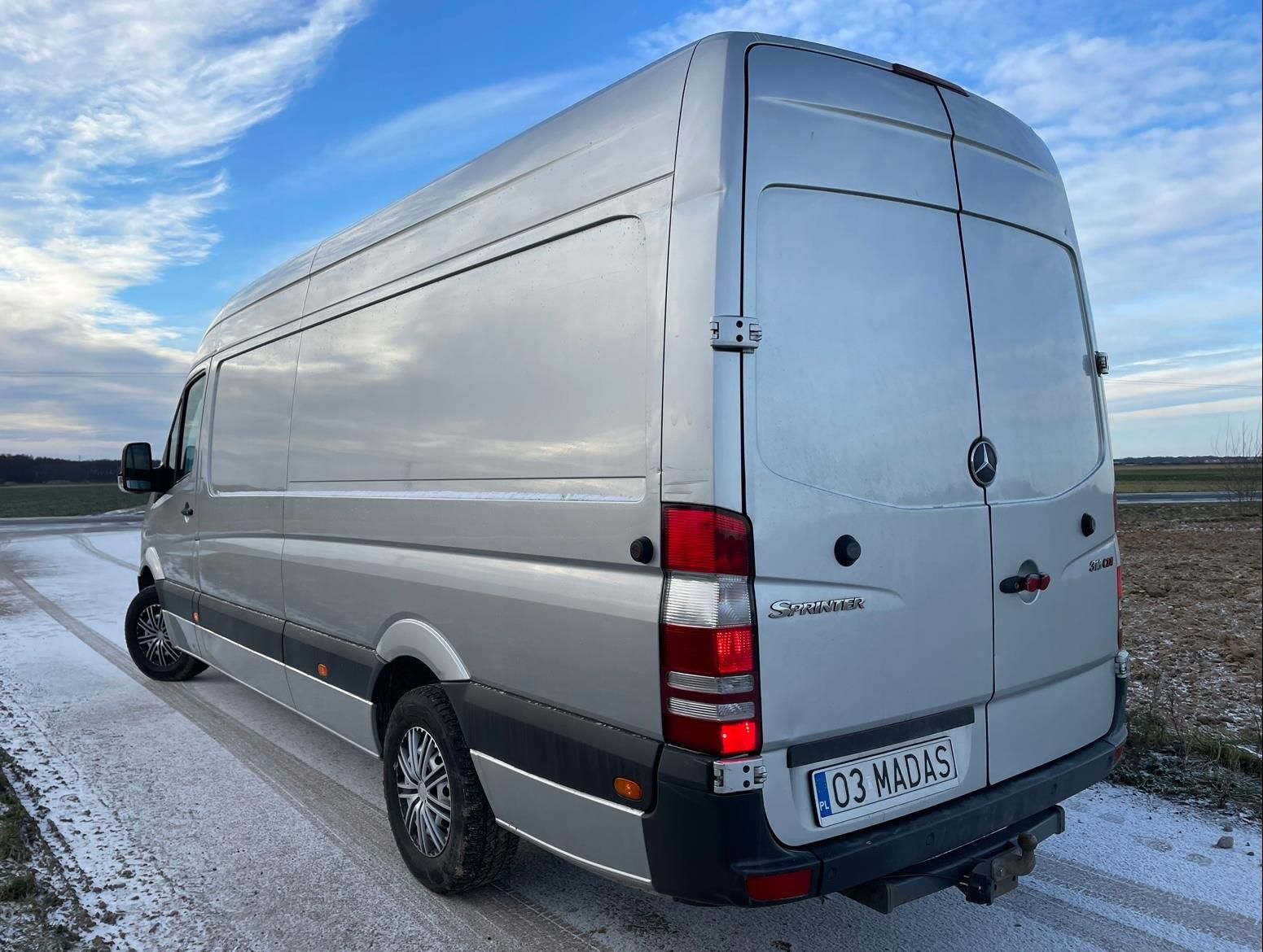 MERCEDES SPRINTER 3,5-t Furgon 316CDI srebrny, hak - Opinie i ceny na ...
