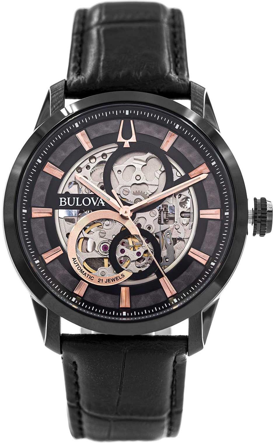 Bulova Skeleton 98A283 - Zegarki Męskie - Ceny i opinie - Ceneo.pl