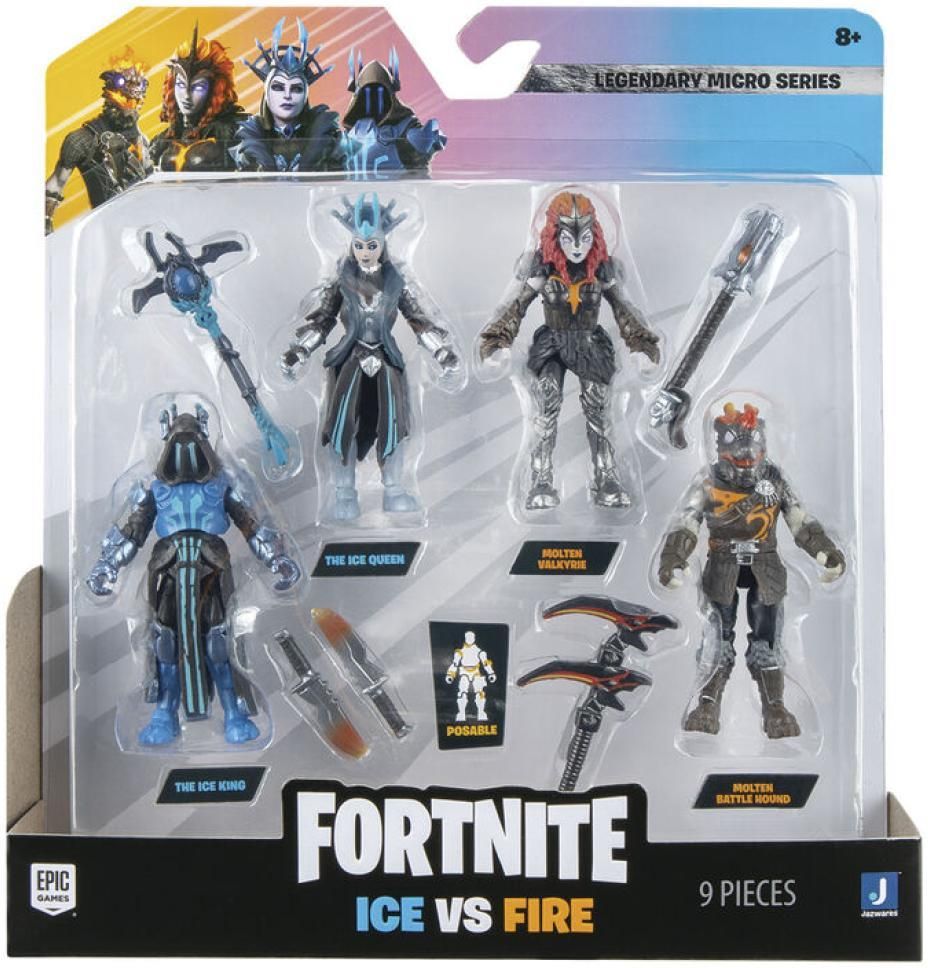 Jazwares Fortnite 4 Ruchome Figurki Ice Vs Fire - Ceny i opinie - Ceneo.pl