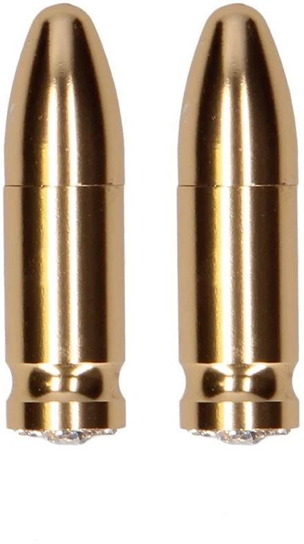 Magnetyczne zaciski na sutki Ouch! Diamond Bullet, Kolor: Złoty - Ceneo.pl
